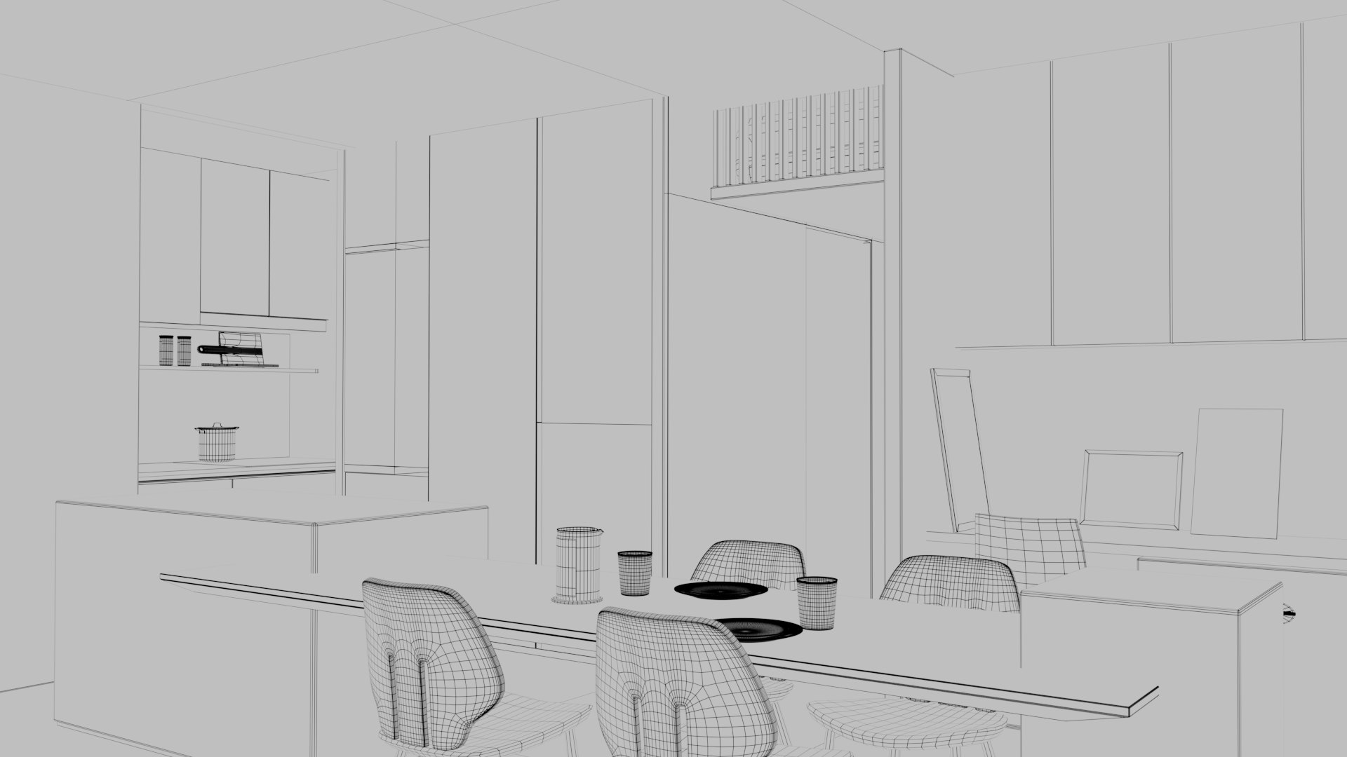 ModernKitchen01 3D Model - TurboSquid 2030310