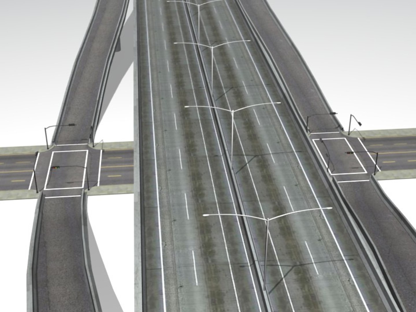 Highway Ramp 3d 3ds