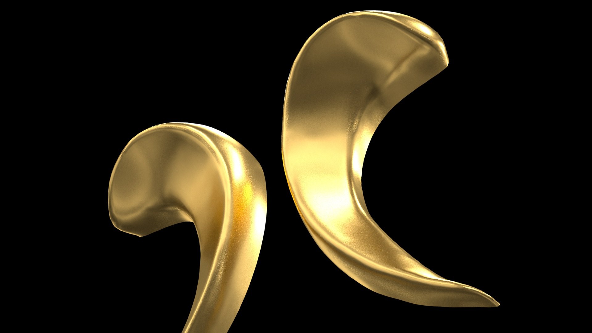 3D Plaster Decorative Bow DS333 Model - TurboSquid 2385288