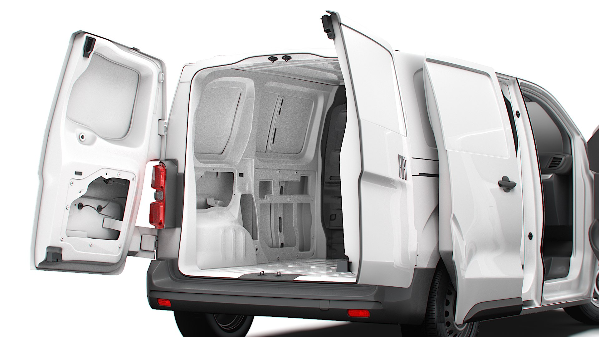 3D Fiat Scudo Van L1 HQ Interior 2025 - TurboSquid 2301598