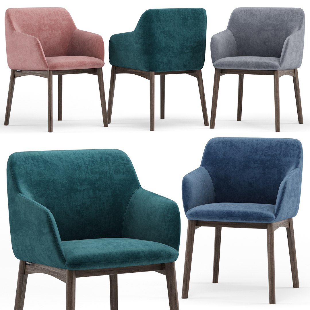Elle Chair - Calligaris 3D Model - TurboSquid 1456544