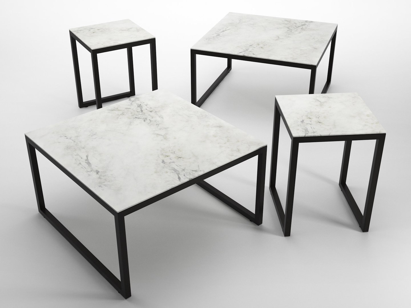 Iso tables 3D model - TurboSquid 1173352