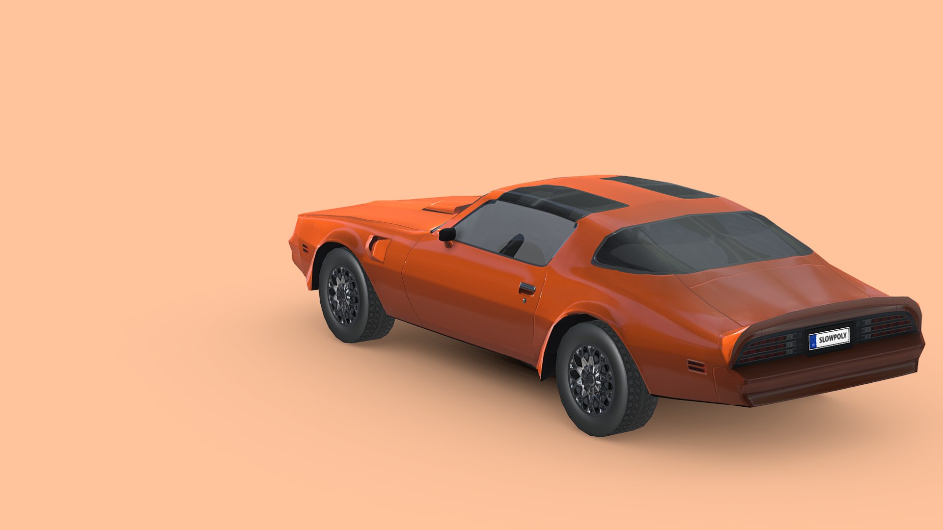 3D Model Pontiac Firebird Trans Am 1977 - TurboSquid 2233849