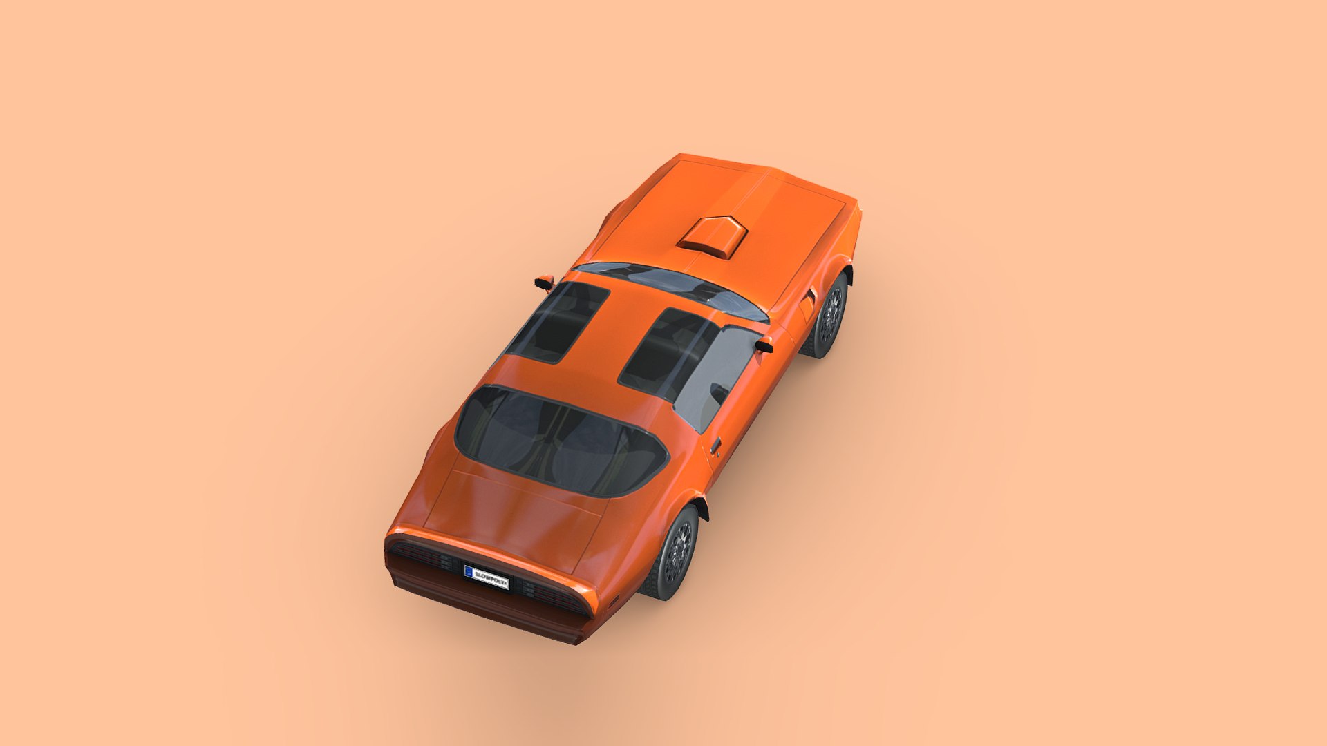 3D Model Pontiac Firebird Trans Am 1977 - TurboSquid 2233849