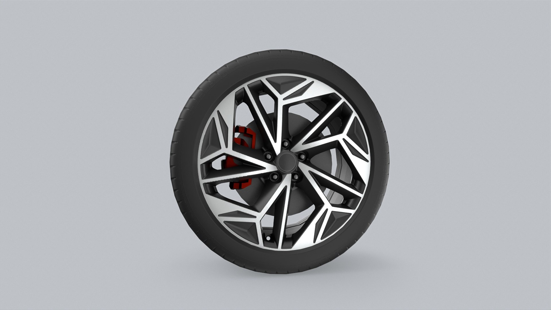 3D Car Wheel Game Ready Model - TurboSquid 2115730
