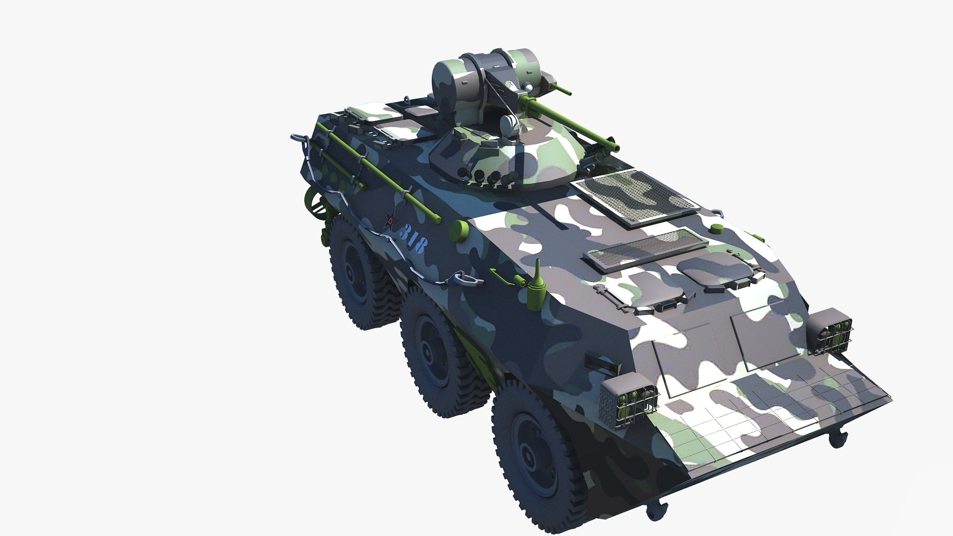 3D 3D ZSL 92 IFV - TurboSquid 2008514