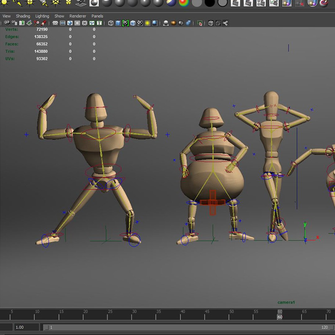 Character Animation Model - TurboSquid 1286332