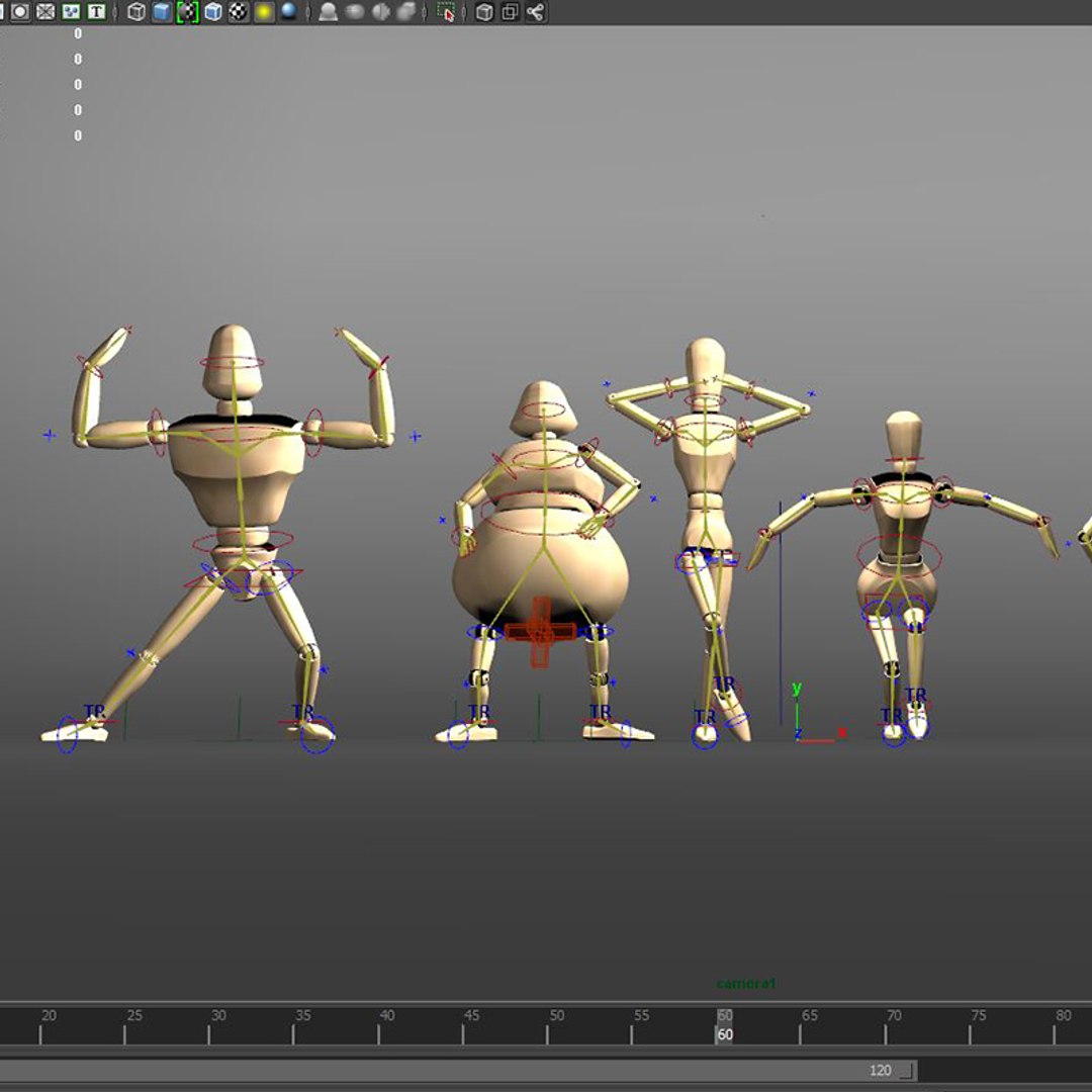 Character Animation Model - TurboSquid 1286332