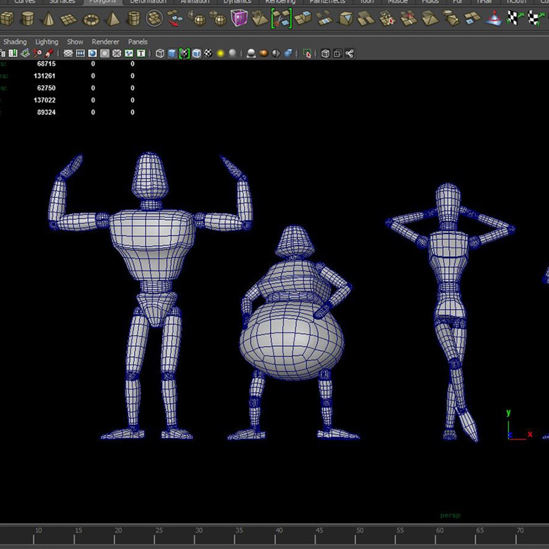 Character Animation Model - TurboSquid 1286332