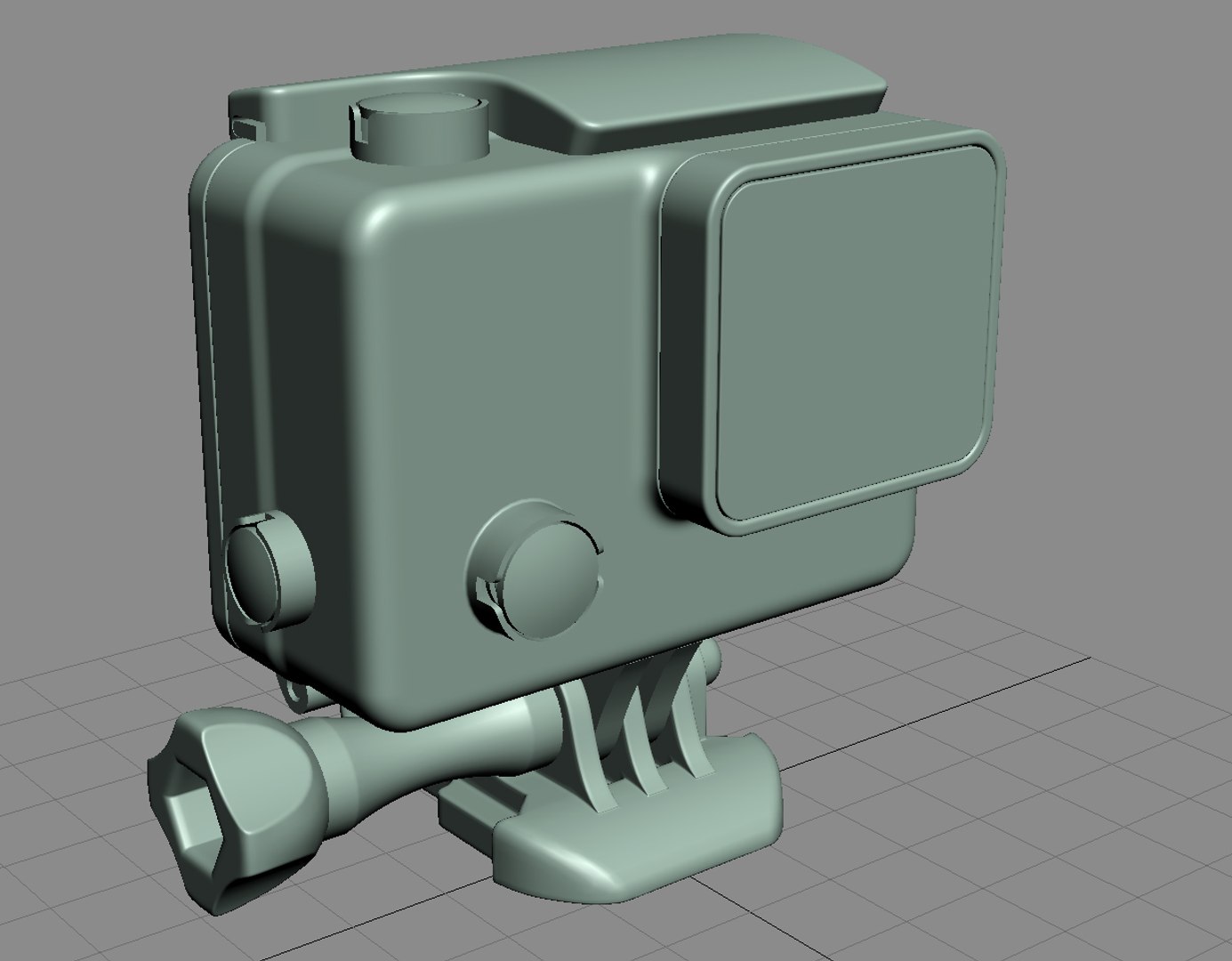 camera gopro hero4 silver 3d 3ds