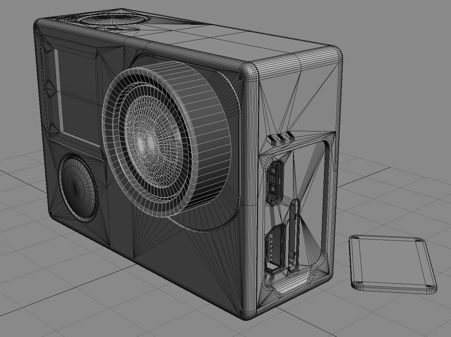 camera gopro hero4 silver 3d 3ds