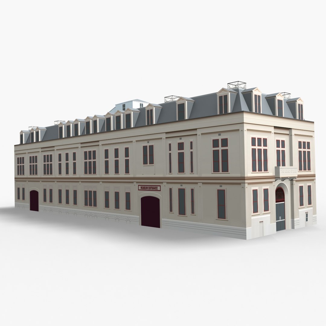 3D wellington museum - TurboSquid 1305950
