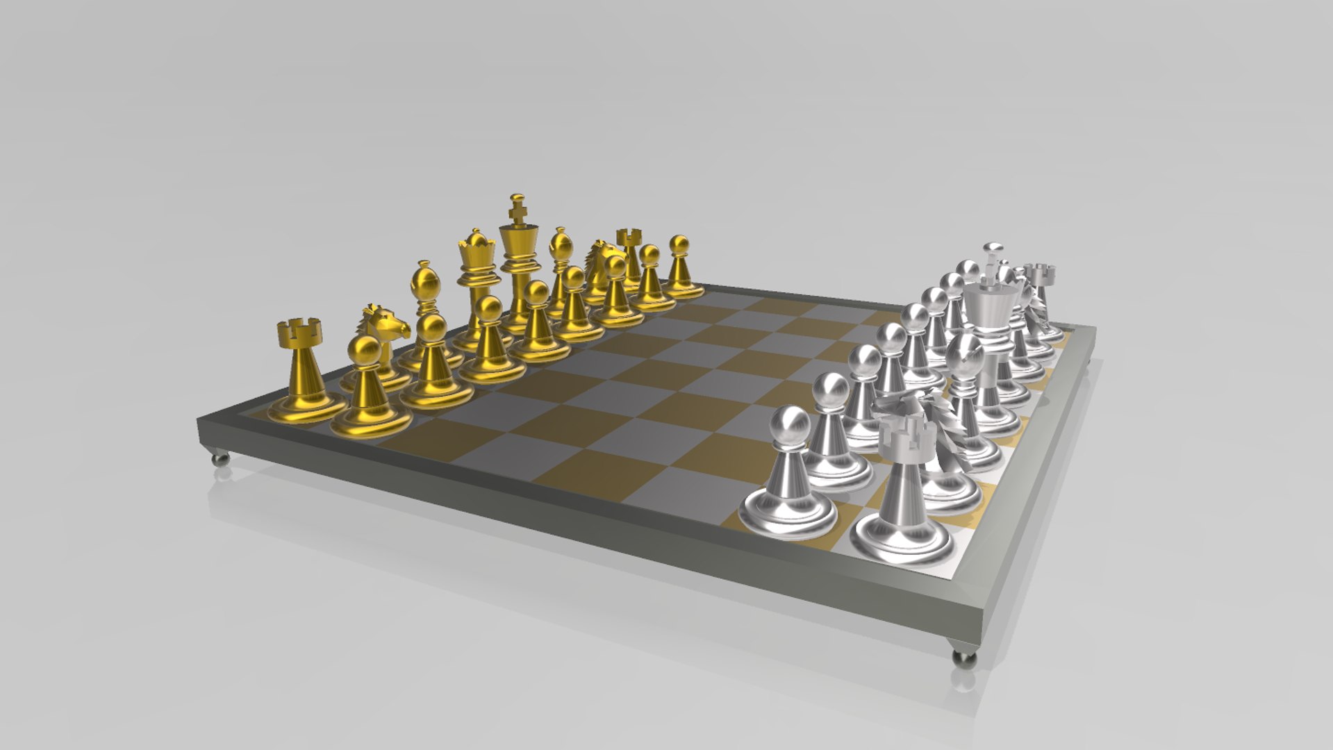 3D Chess Set model - TurboSquid 1833733