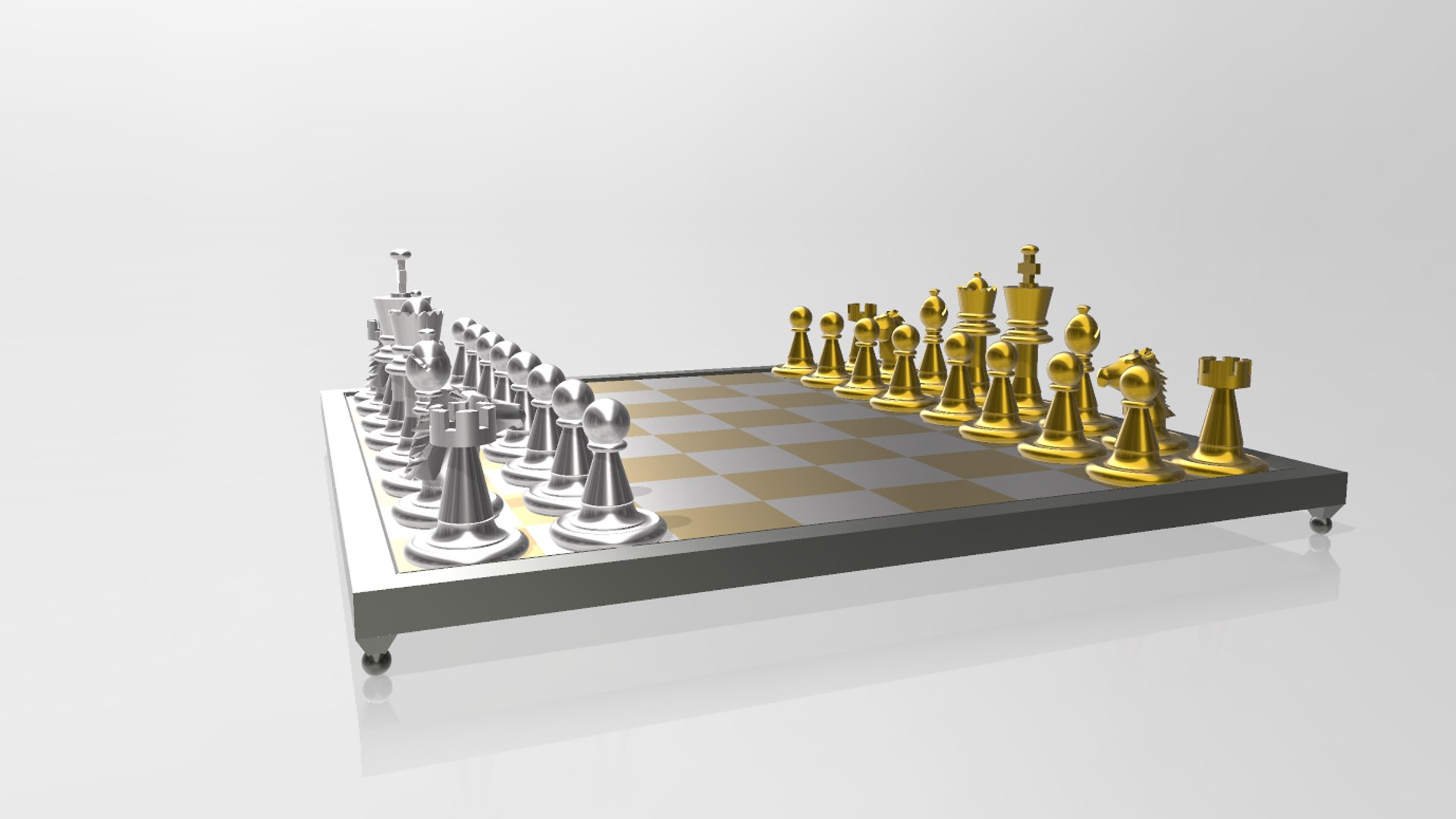 3D Chess Set model - TurboSquid 1833733