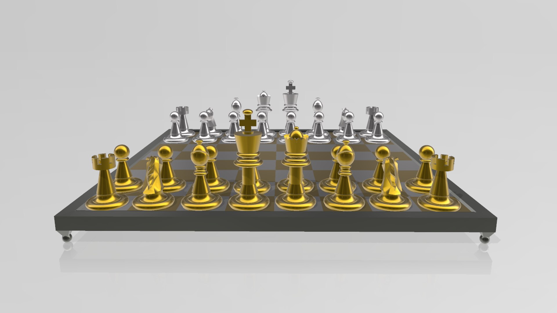 3D Chess Set model - TurboSquid 1833733