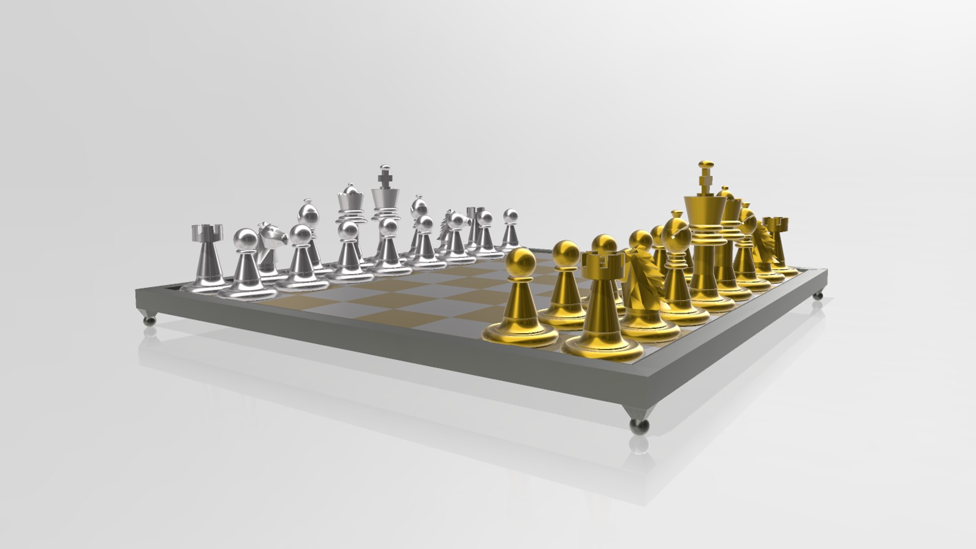 3D Chess Set model - TurboSquid 1833733