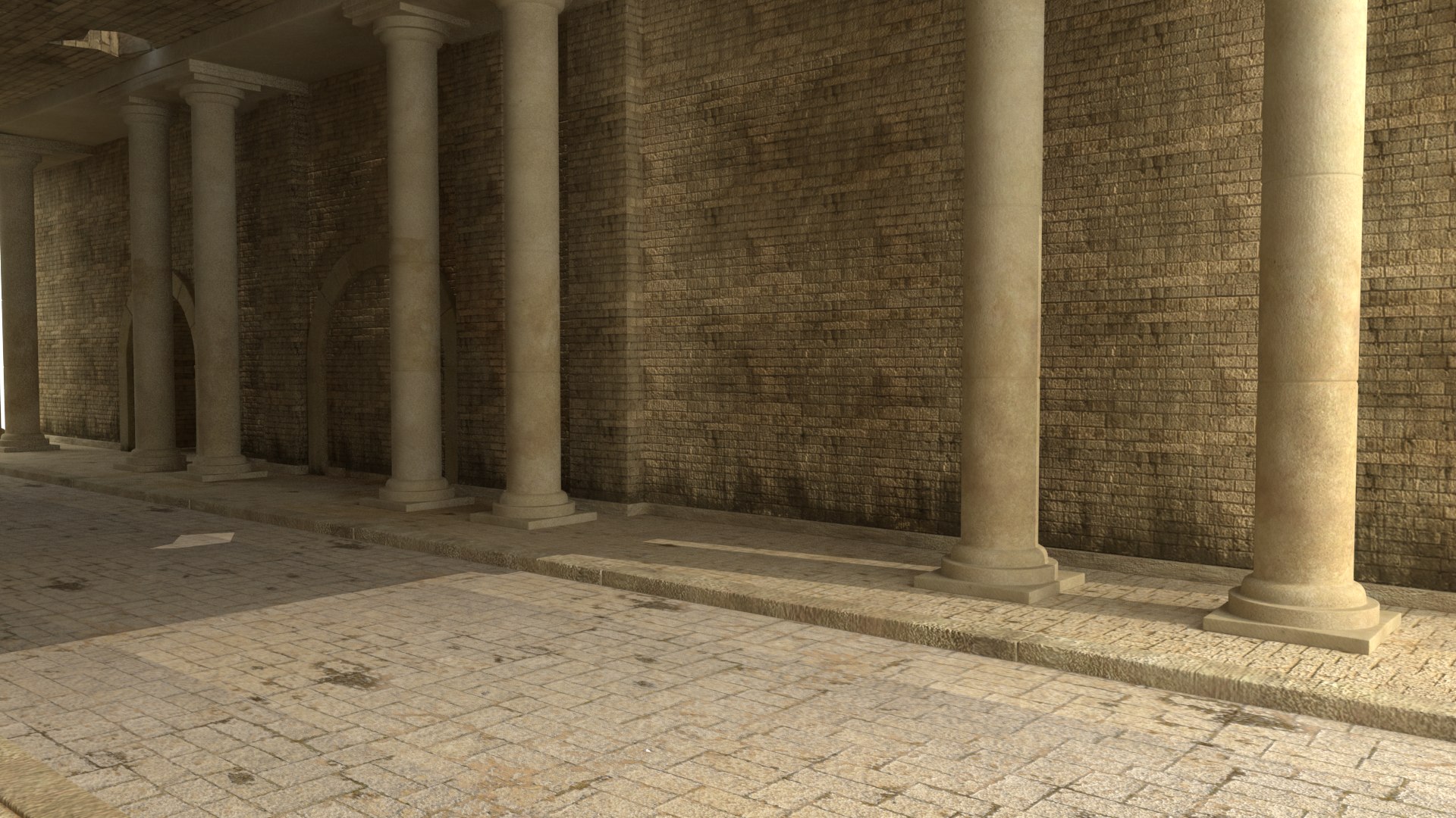 Temple 3D Model - TurboSquid 1368061