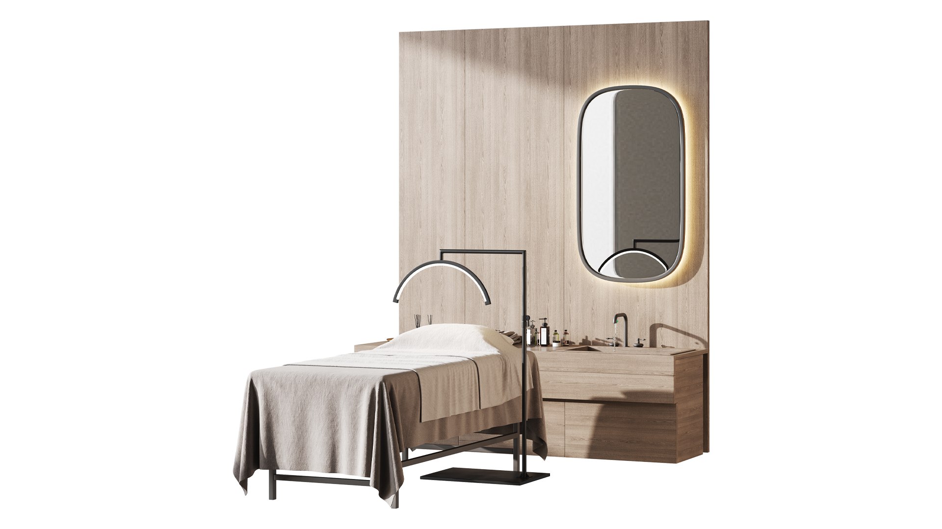 3D Modern Spa And Accessories 04 Model - TurboSquid 2295477