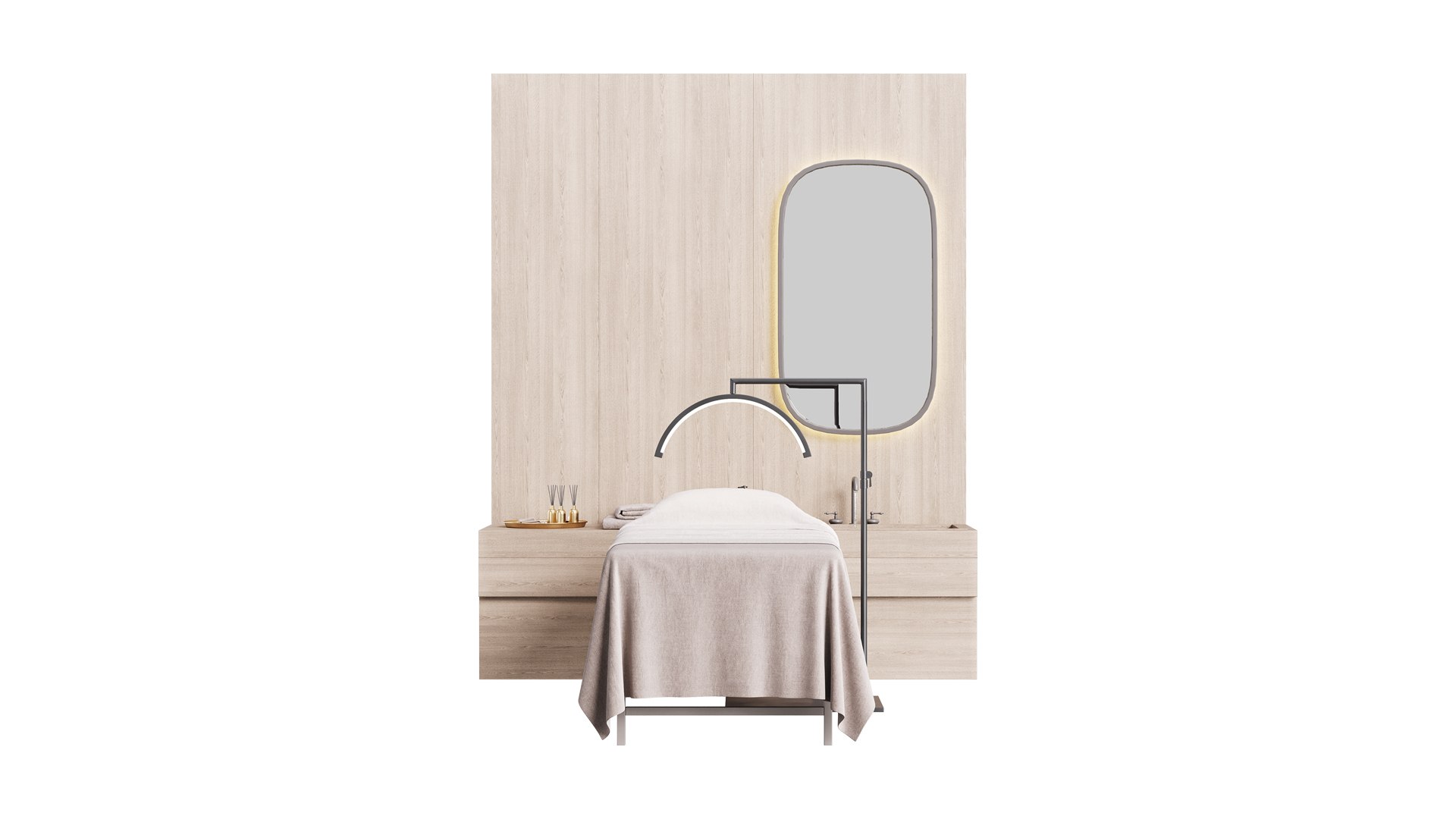 3D Modern Spa And Accessories 04 Model - TurboSquid 2295477
