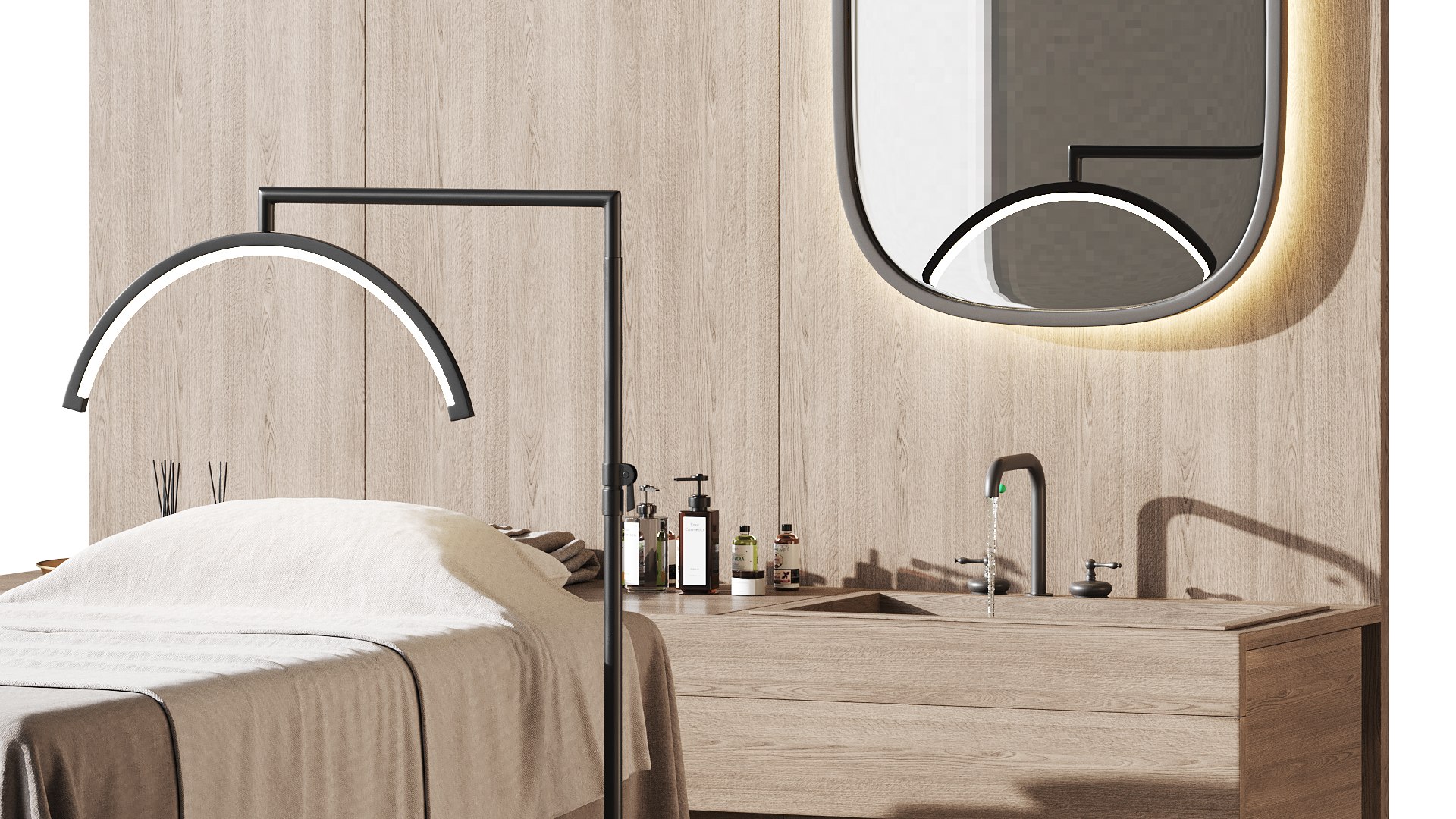 3D Modern Spa And Accessories 04 Model - TurboSquid 2295477