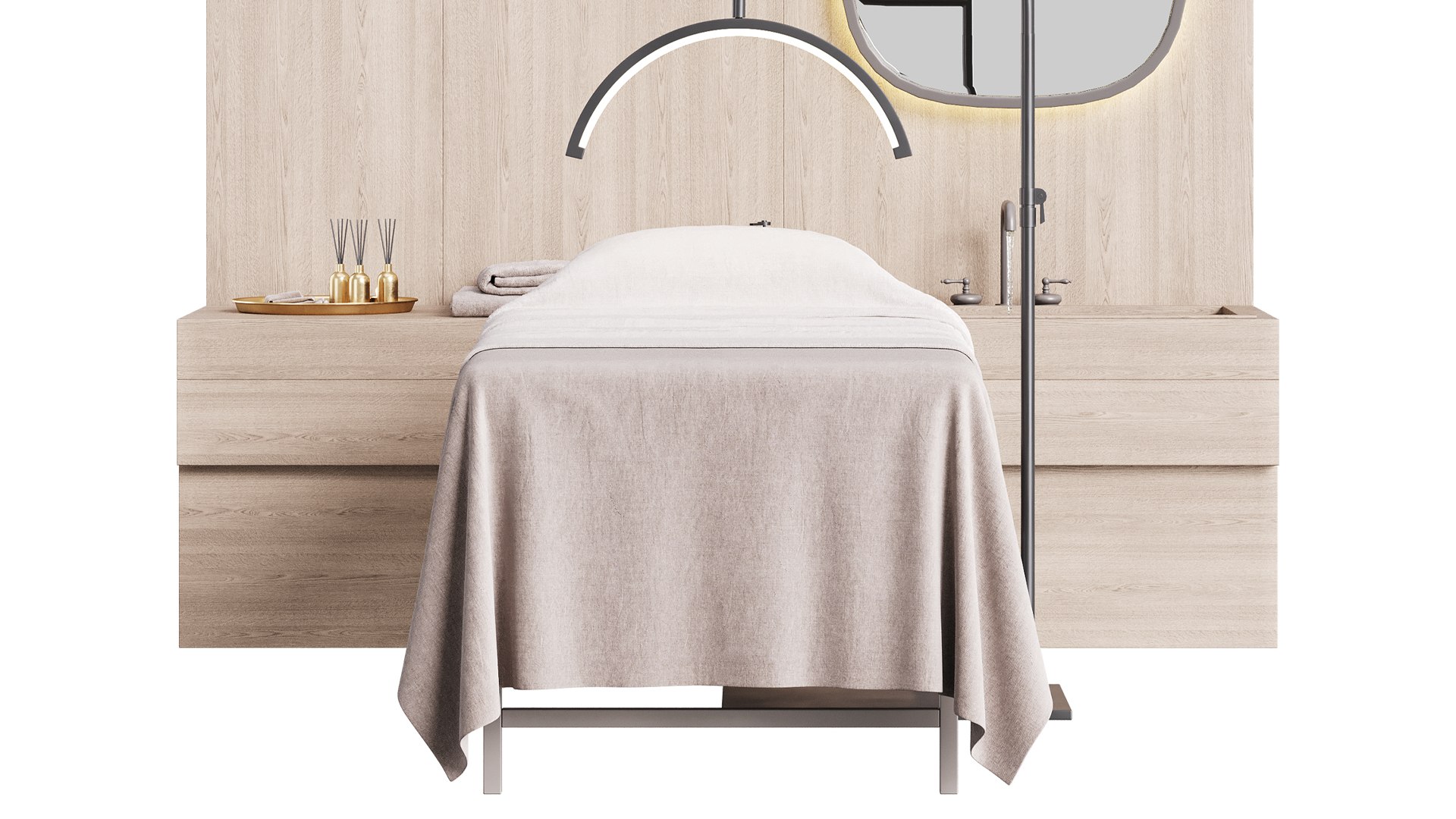 3D Modern Spa And Accessories 04 Model - TurboSquid 2295477
