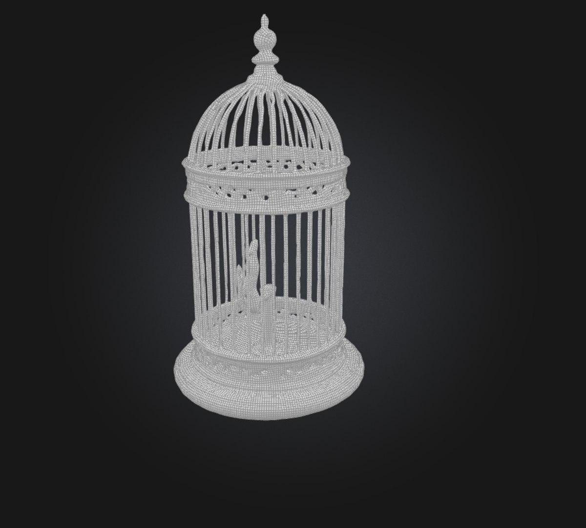 3D Cage Model - TurboSquid 2284866