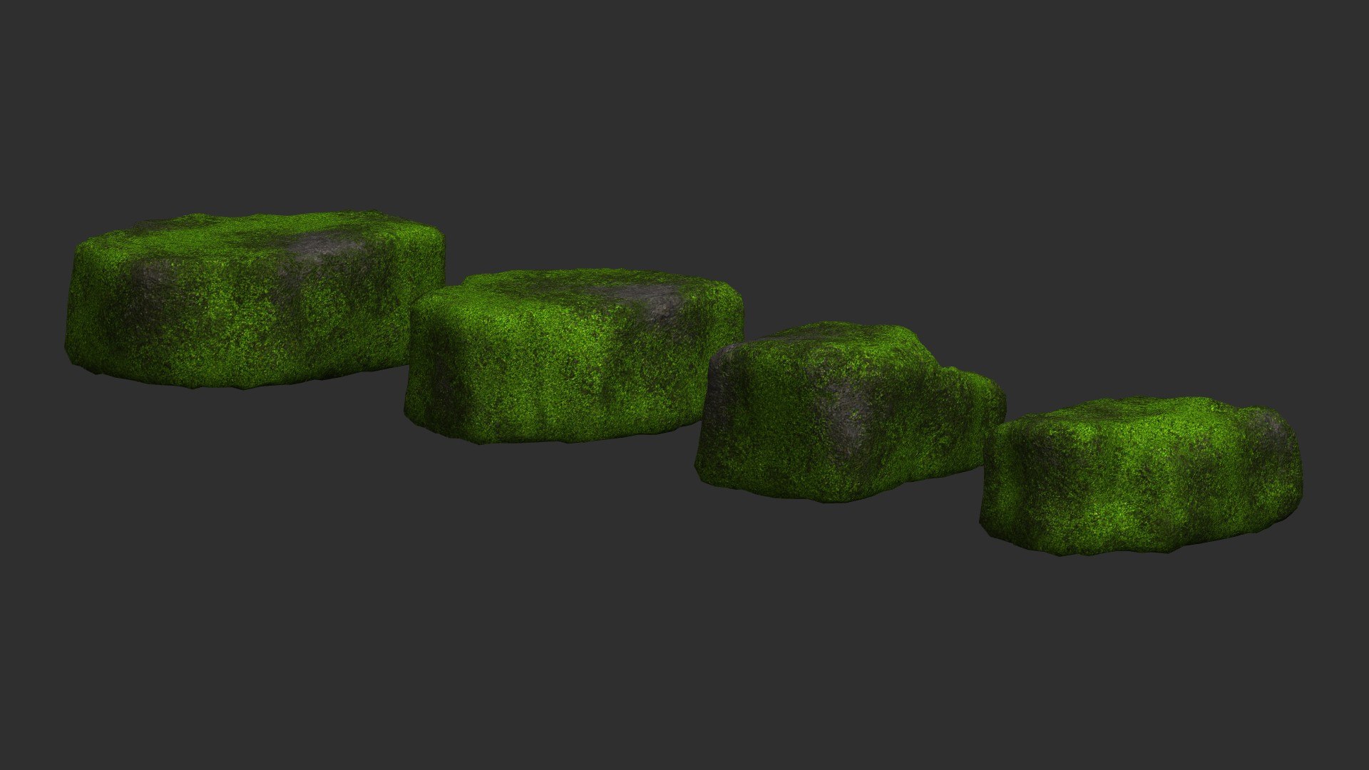 Cave Platform 3 - Moss 2 3D - TurboSquid 2073701