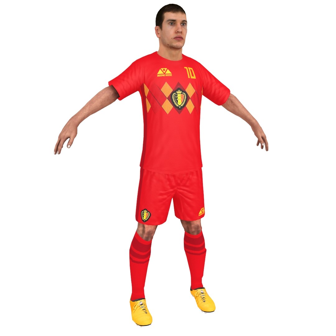3D Soccer Player 2018 - TurboSquid 1287800