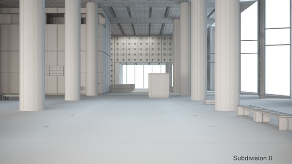 modelo 3d Museo Moderno - TurboSquid 2161922