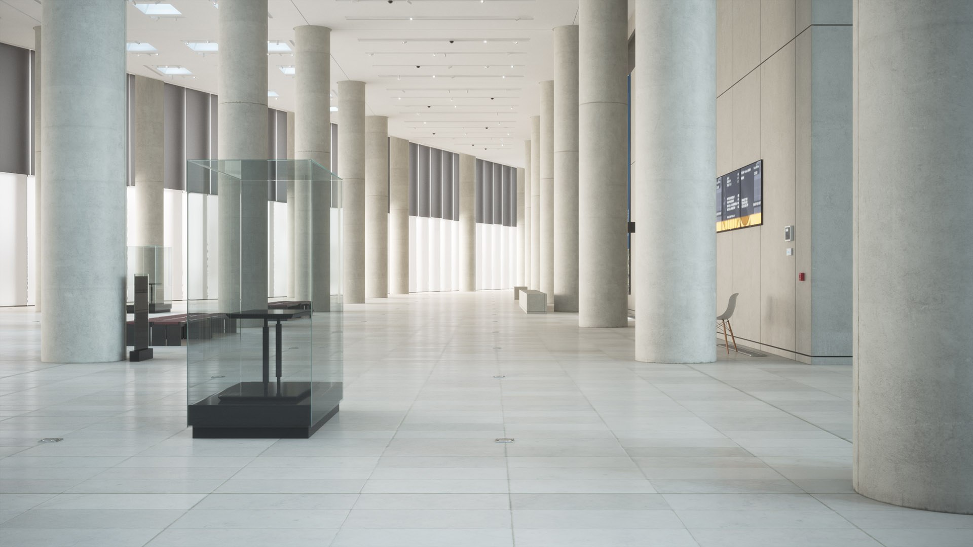 Modern Museum 3D Model - TurboSquid 2161922