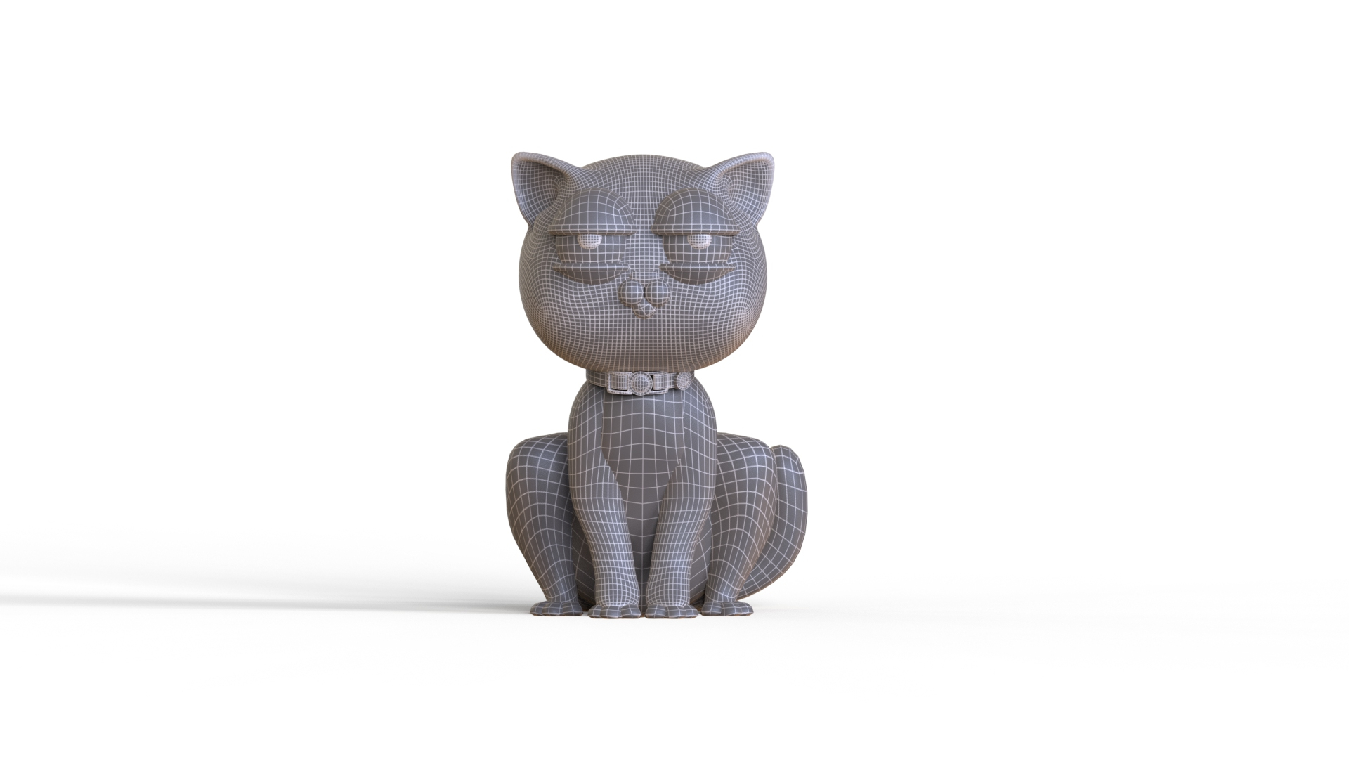 3D CAT - TurboSquid 2361040