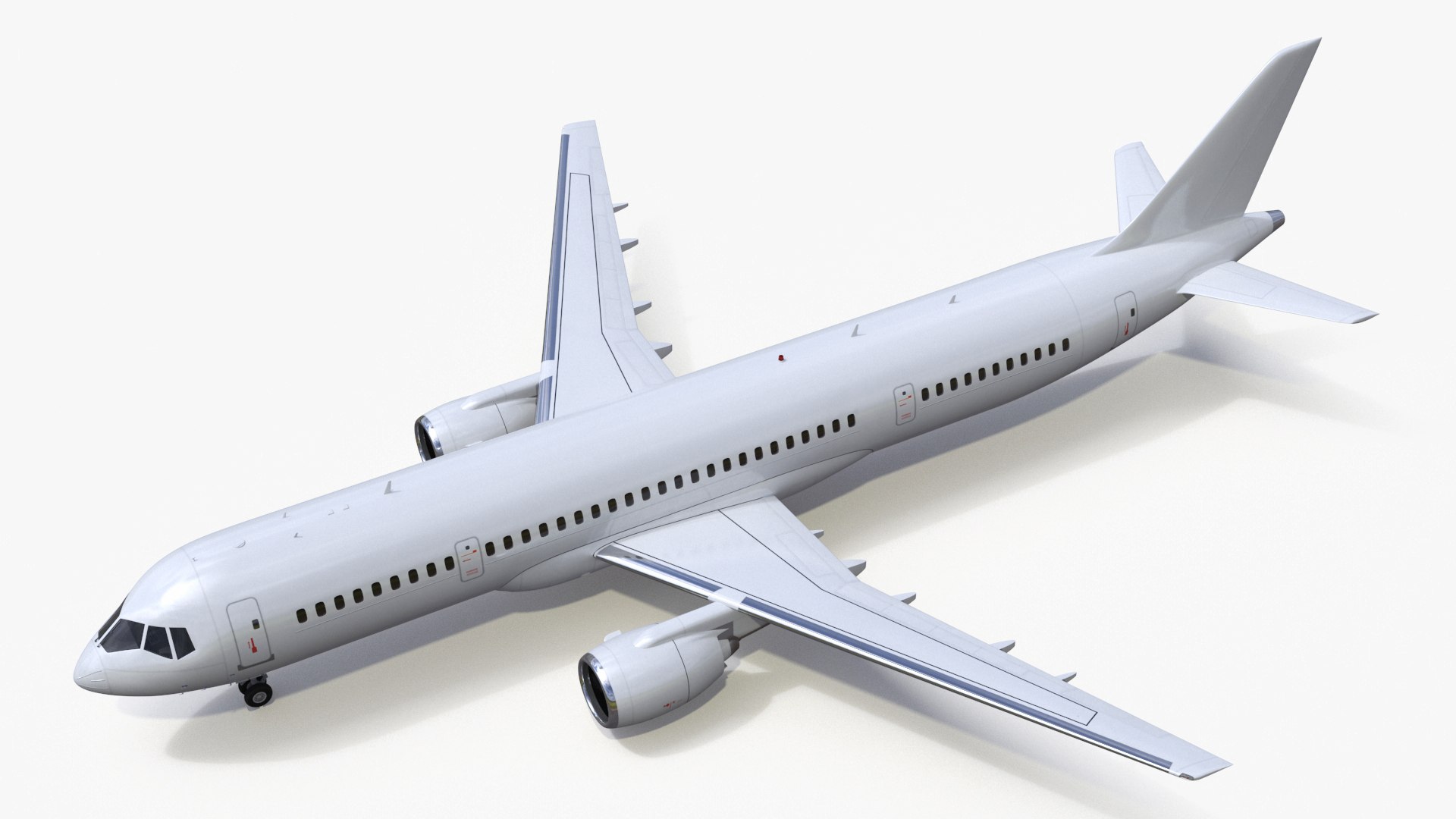 3D Model Single Aisle Airliner - TurboSquid 2303828