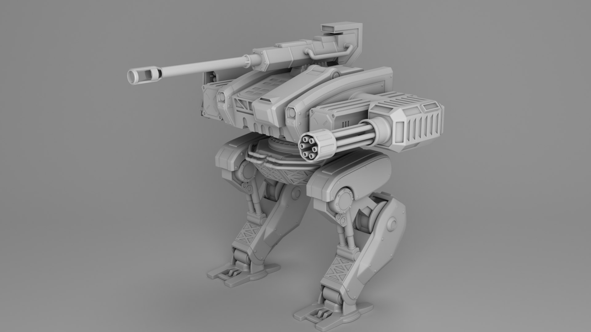 Robot defender 3D model - TurboSquid 1671459