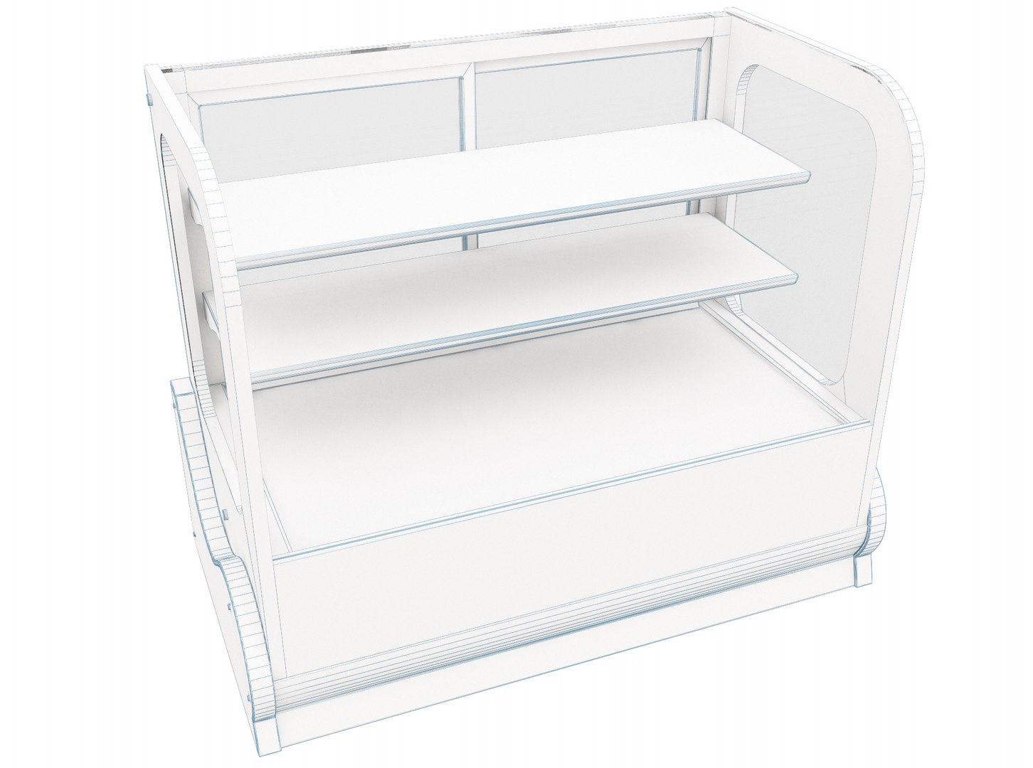 3D Display Refrigerator model - TurboSquid 1784270