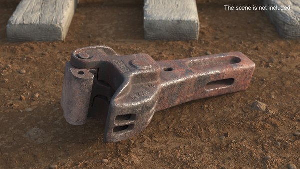 鉄道連結器 古い錆びた3Dモデル - TurboSquid 2307821