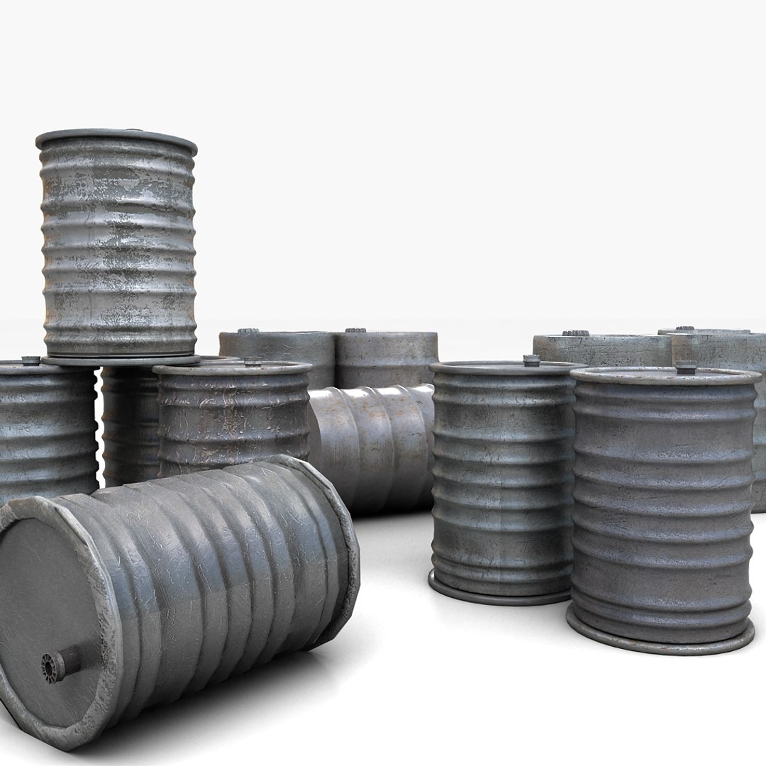 3d Metal Barrels