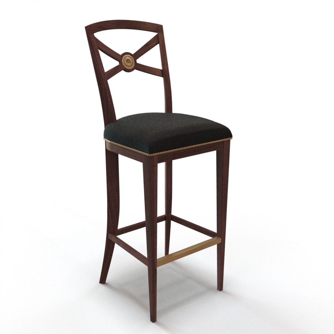3D barstool interior bar stool - TurboSquid 1189593