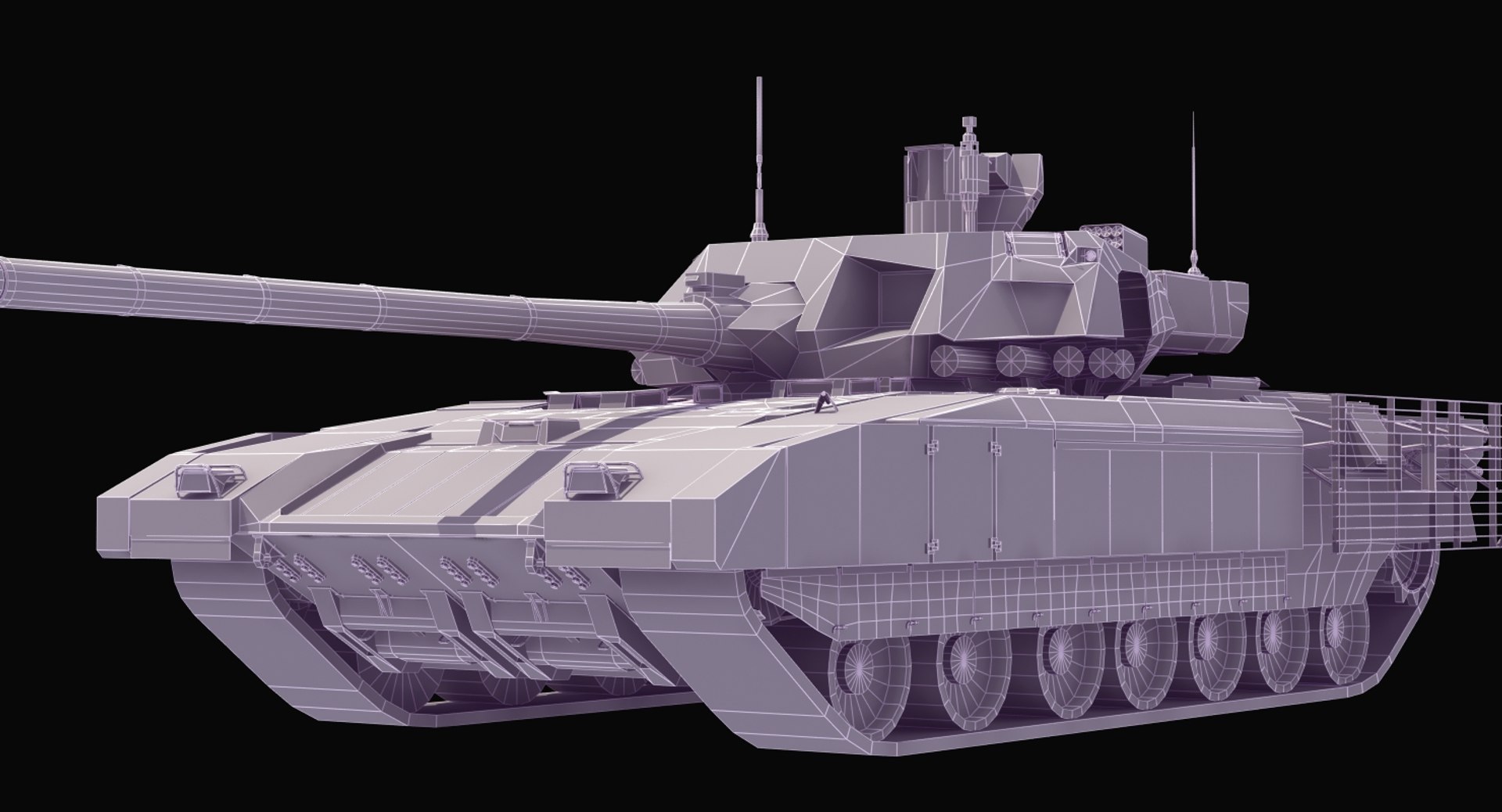 3D t-14 armata battle tank - TurboSquid 1153162