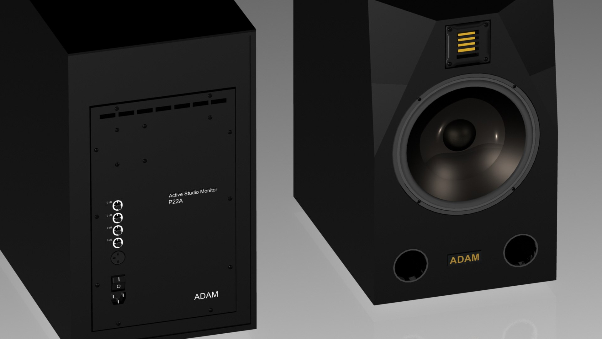 Adam P22a Active 3d Model