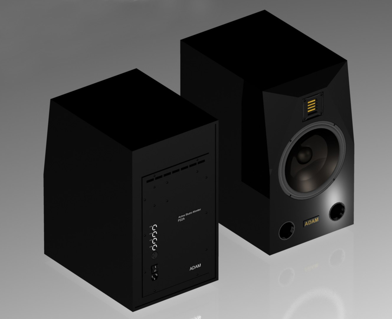 Adam P22a Active 3d Model