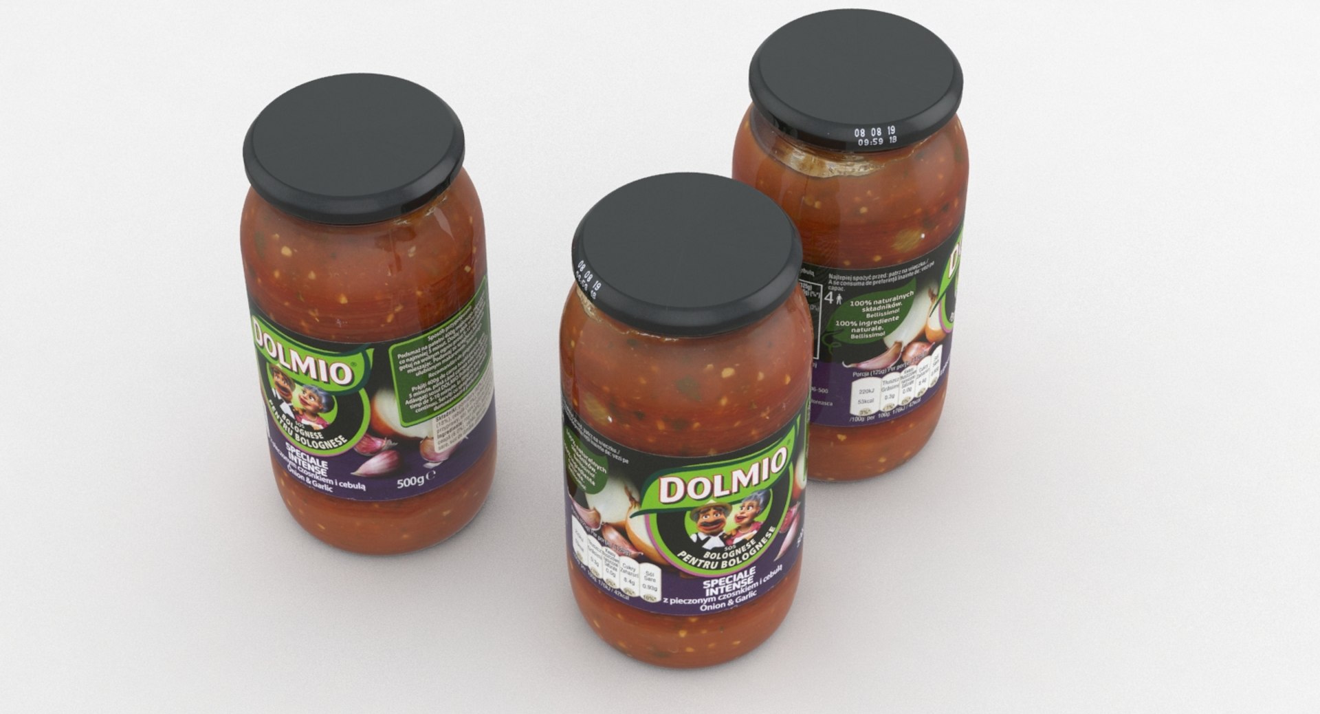 3D Jar Dolmio Sauce - TurboSquid 1274450