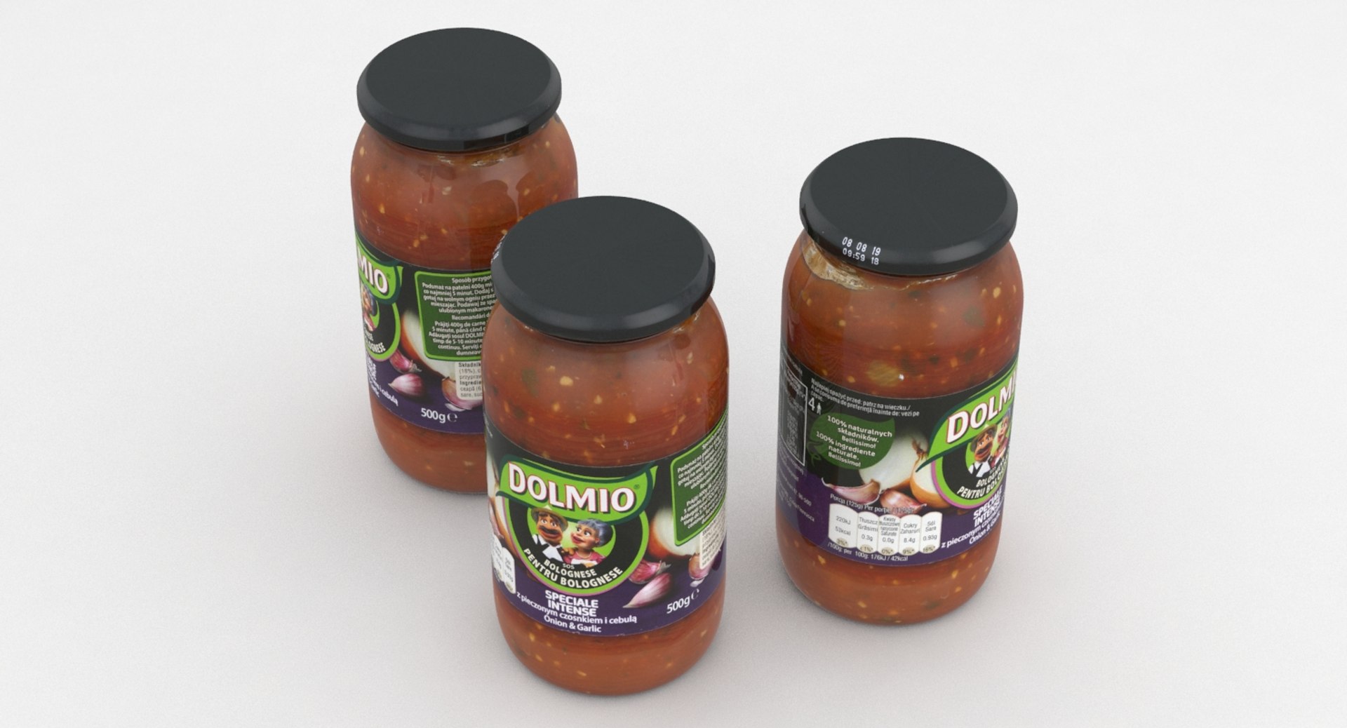 3D Jar Dolmio Sauce - TurboSquid 1274450