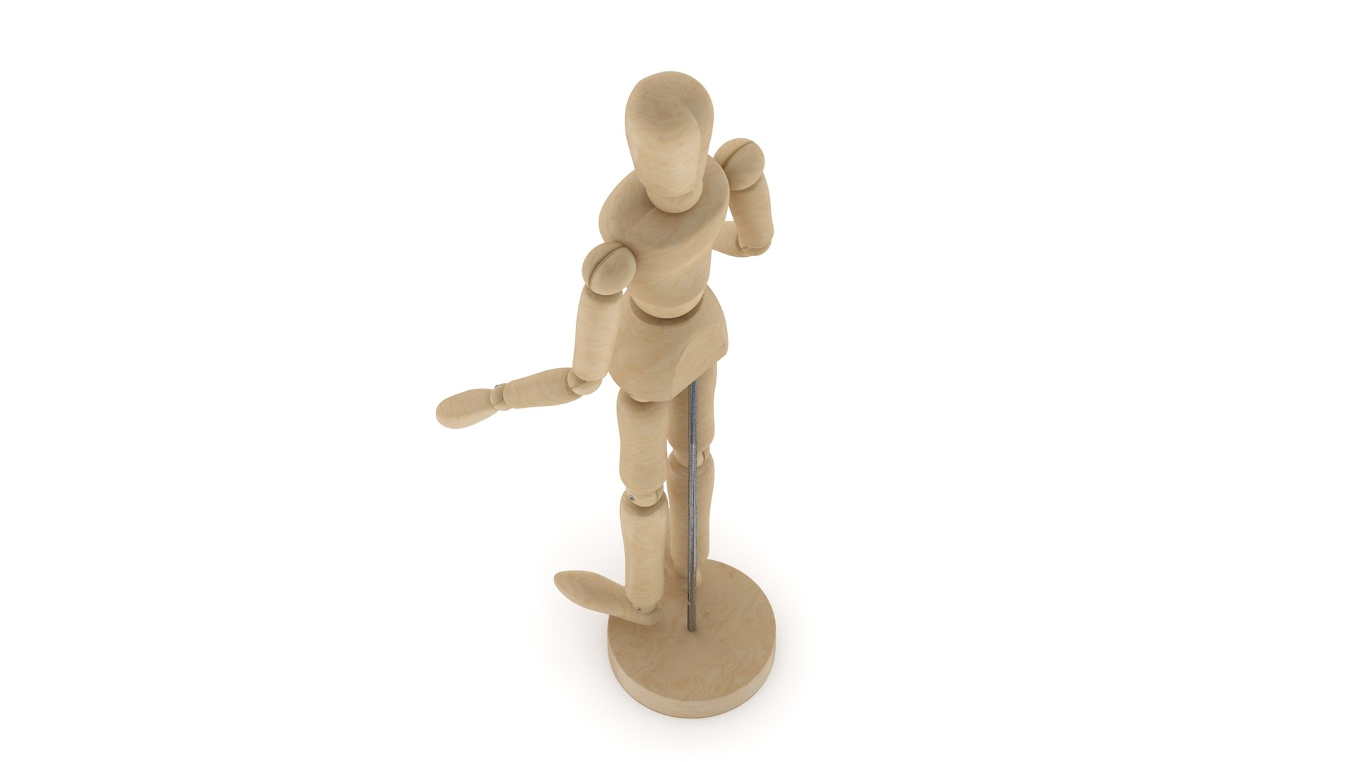 3D Wooden Manikin Model - TurboSquid 2032933