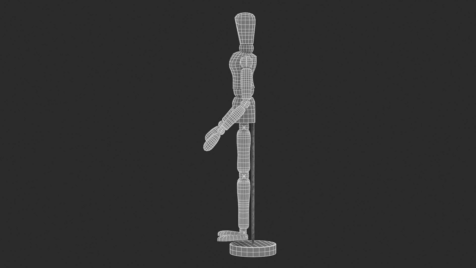 3D Wooden Manikin Model - TurboSquid 2032933