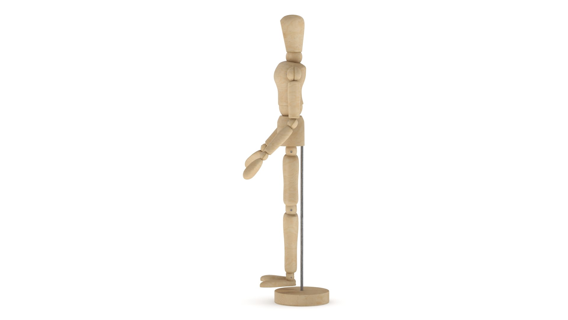 3D Wooden Manikin Model - TurboSquid 2032933