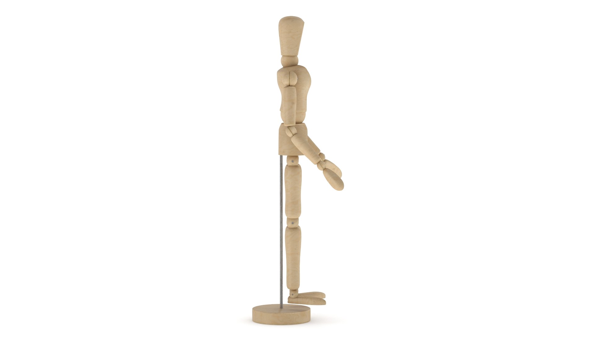 3D Wooden Manikin Model - TurboSquid 2032933