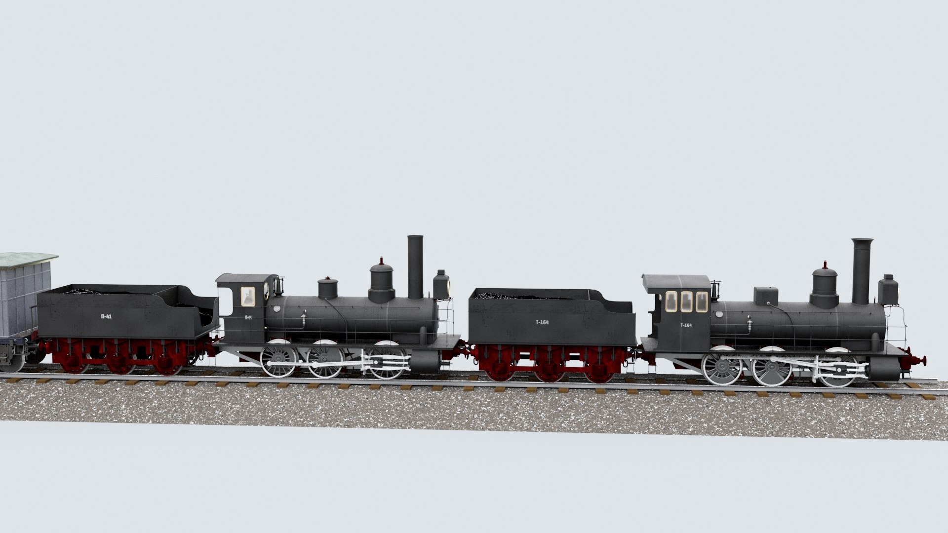 Steam Locomotive Type 030 Series Gv 3D Model - TurboSquid 1967003