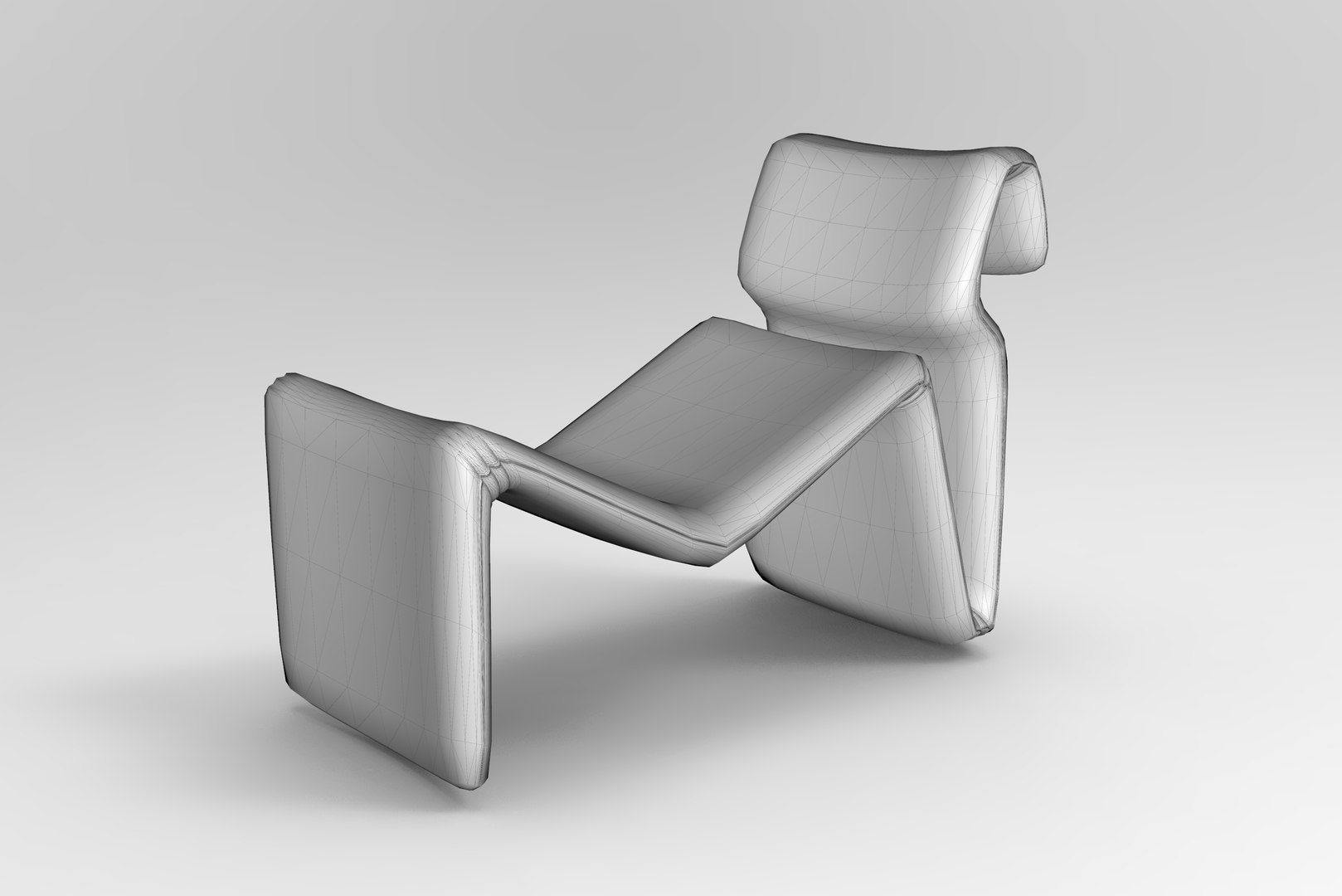 Geometry Chair 3D - TurboSquid 1699186