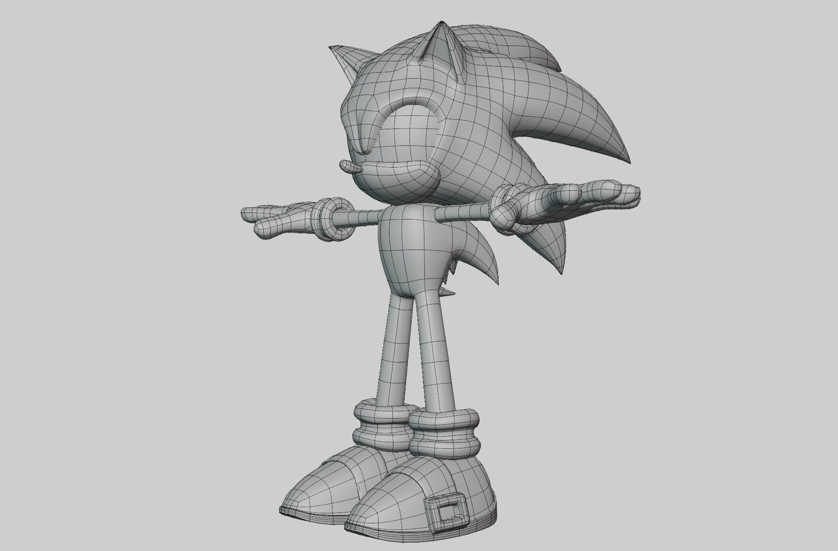 3D Sonic Rigged - TurboSquid 1484239