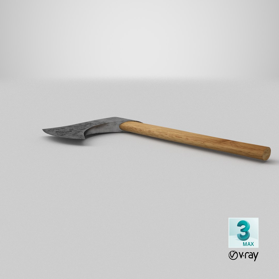 3D Francisca Throwing Axe Old - TurboSquid 1625181